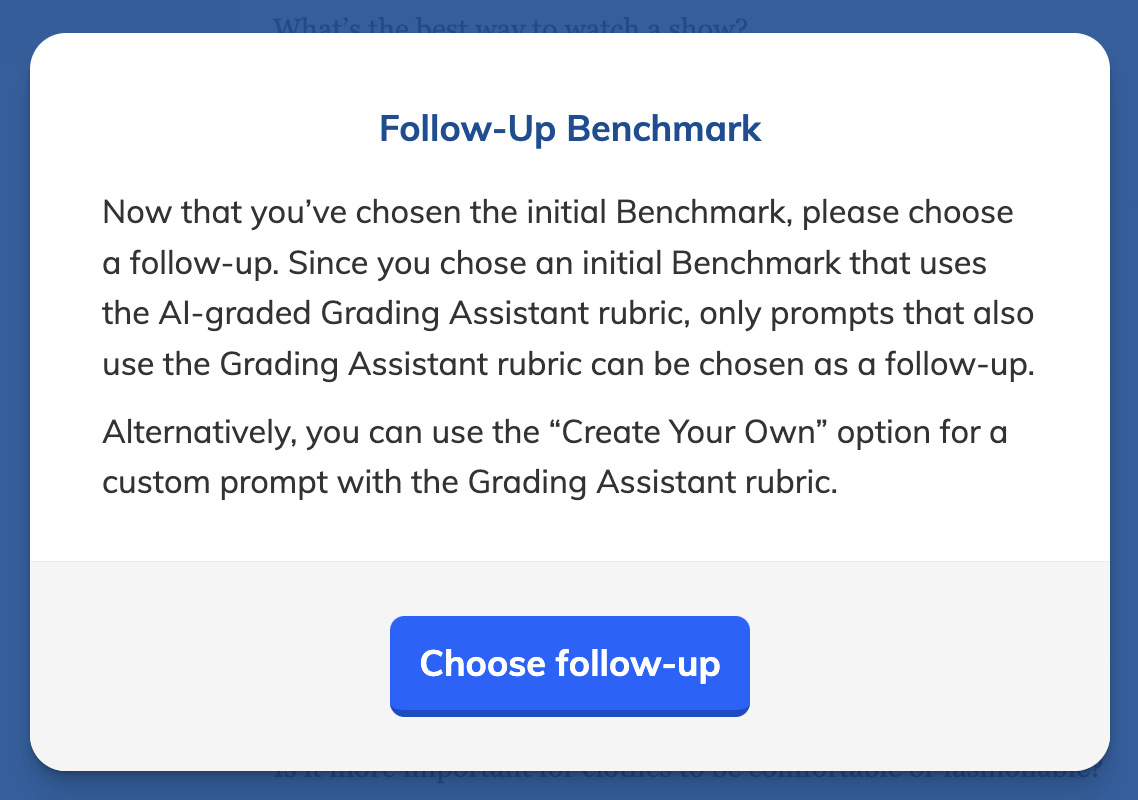 How To Create A Grading Assistant Powered Writing Benchmark Noredink