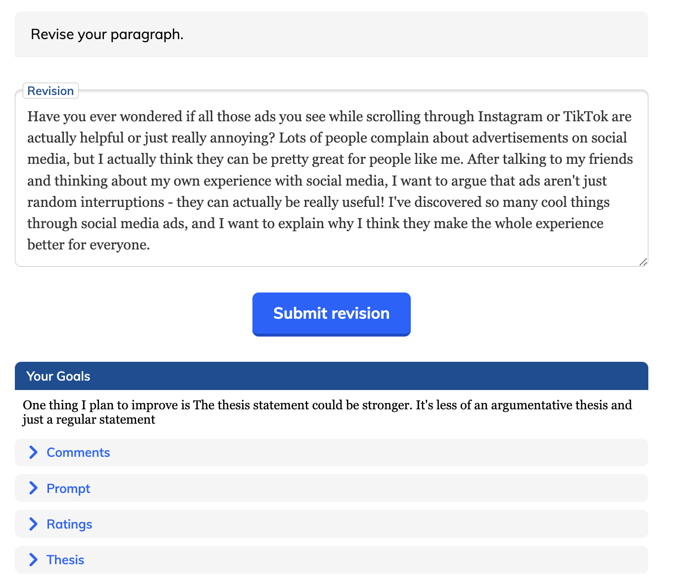 Student Experience: Peer Review – NoRedInk Help Center