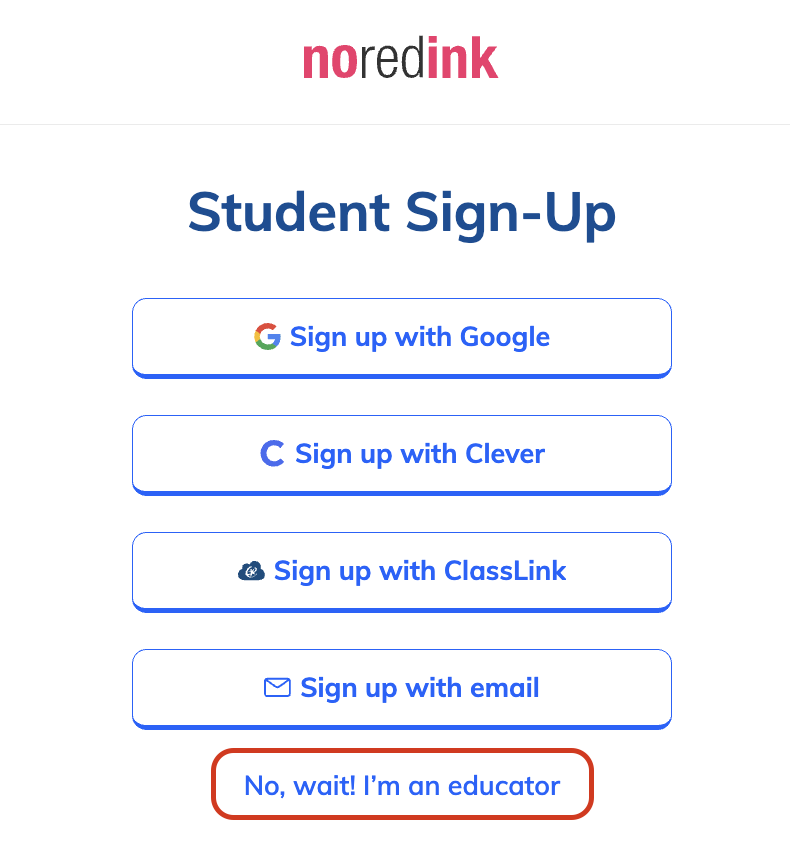How to Change a Student Account to a Teacher Account – NoRedInk Help Center