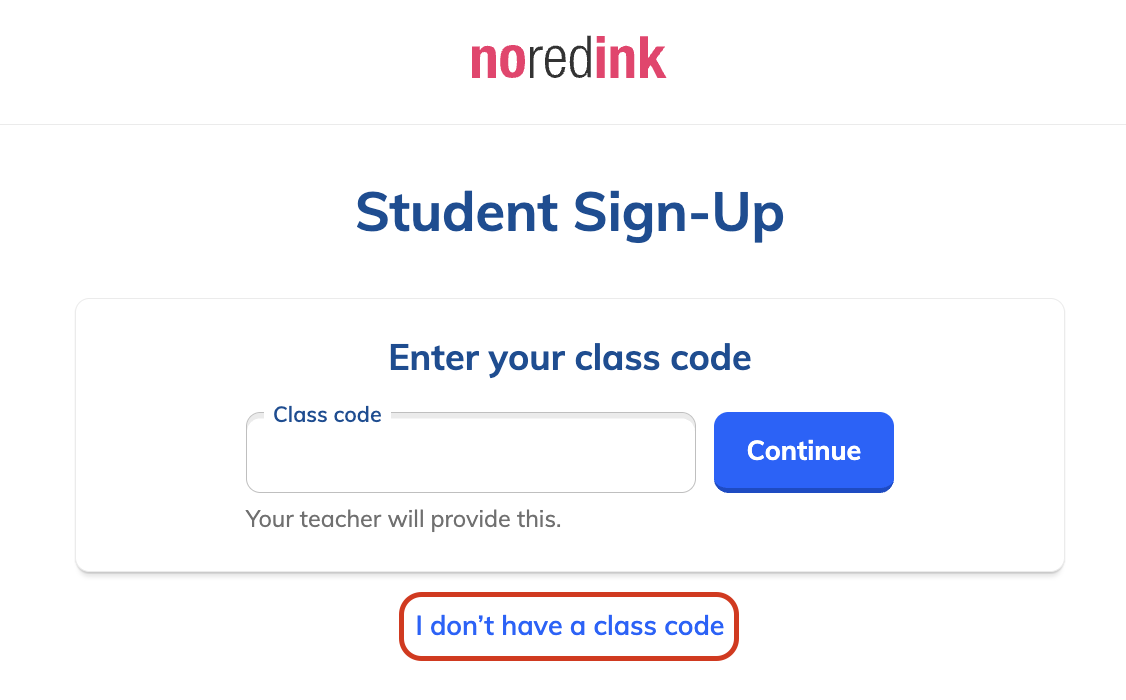 Join a Google Classroom-Synced Class – NoRedInk Help Center