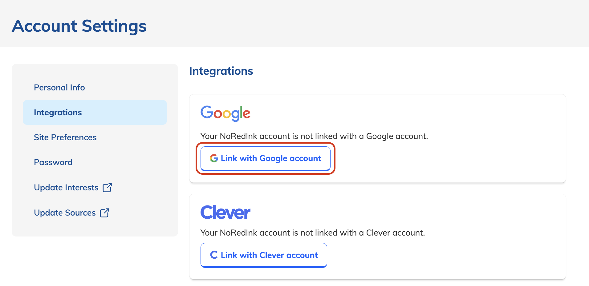 Join a Google Classroom-Synced Class – NoRedInk Help Center