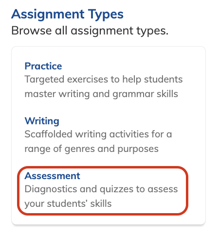 How to Create and Assign a Passage Quiz – NoRedInk Help Center