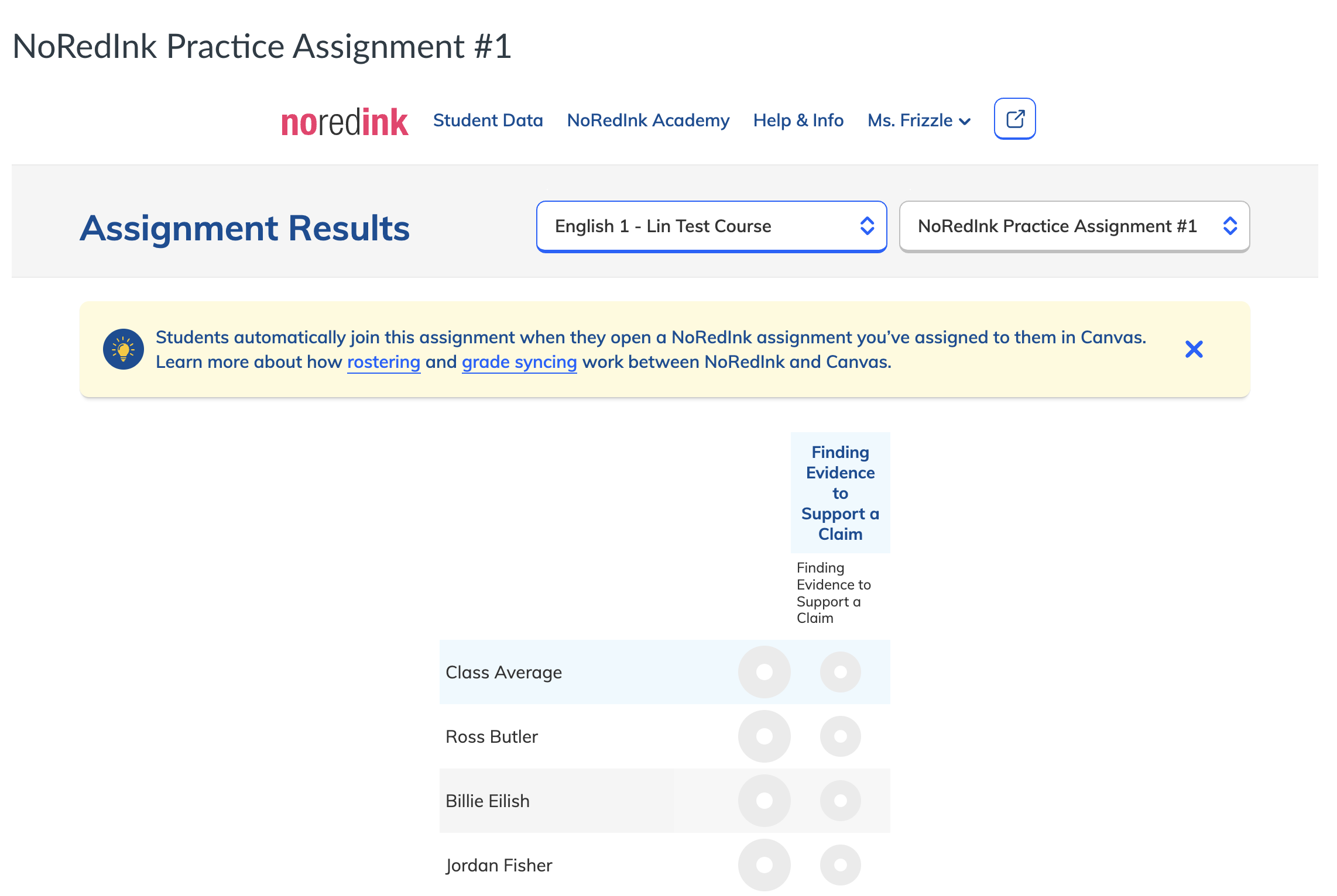 How to Create a NoRedInk Assignment in Canvas – NoRedInk Help Center