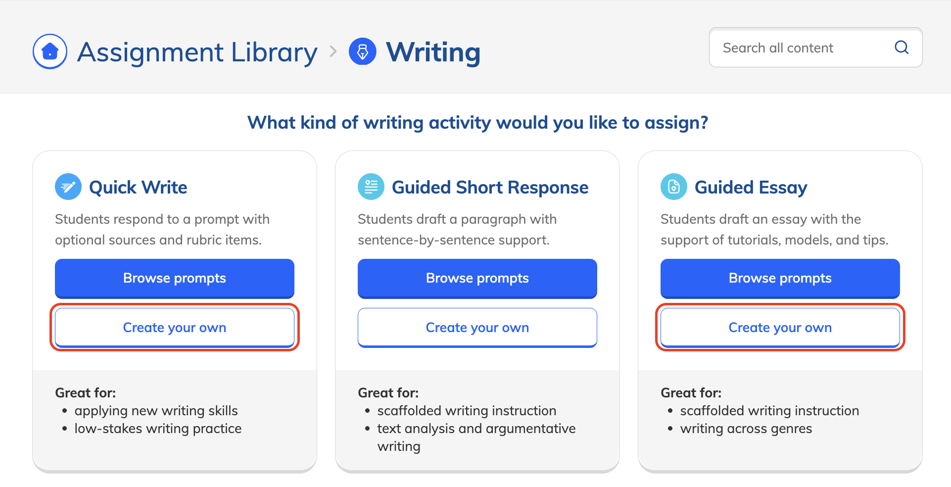 How to Create and Assign a Custom Grading Assistant-Linked Assignment ...