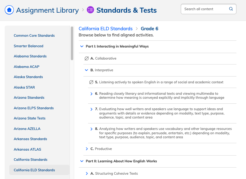 Preparing for the ELPAC with NoRedInk – NoRedInk Help Center
